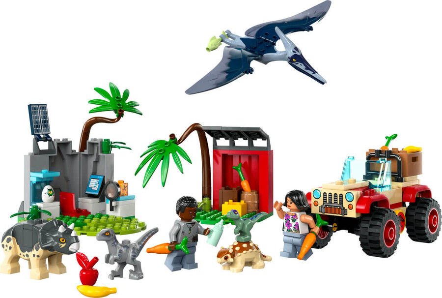 LEGO Jurassic World Yavru Dinozor Kurtarma Merkezi 76963